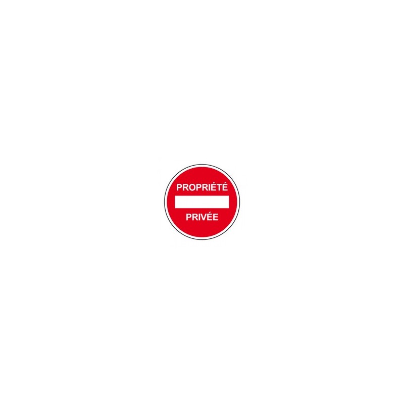 Panneau Sens interdit propriété privée | EXPOGRAPH Panneau Sens interdit propriété privée | EXPOGRAPH